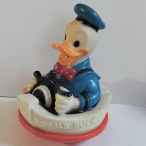 Toys | Vintage Walt Disney Donald Duck Boat Wobble Toy By 1976 Gabriel ...